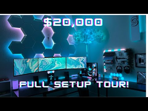 My Insane Gaming Setup / Teen Setup Tour!