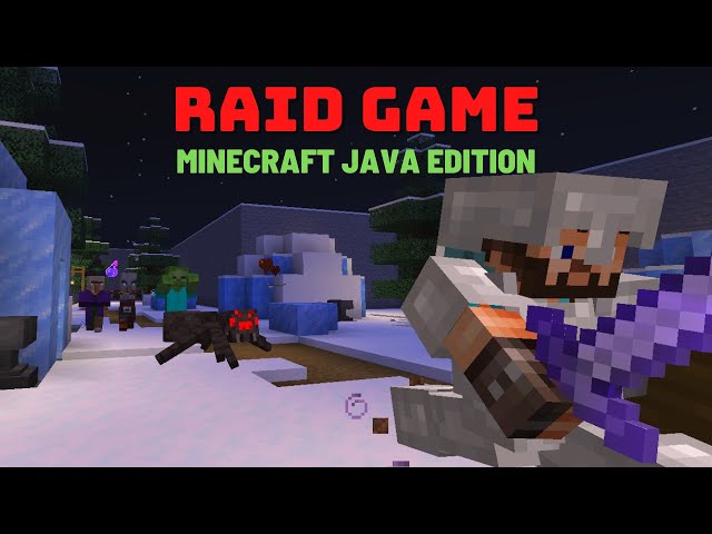 Raid Game Data Pack + Map Minecraft Data Pack