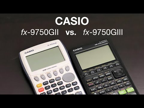 Casio fx-9750GII vs. Casio fx-9750GIII Comparison Review