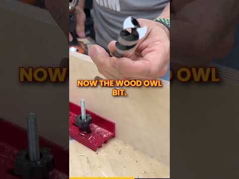 Mind-Blowing Drill Bit 🤯 #woodworkingtools