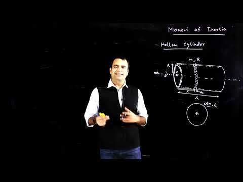 Calculating Moment of Inertia for a Hollow Cylinder