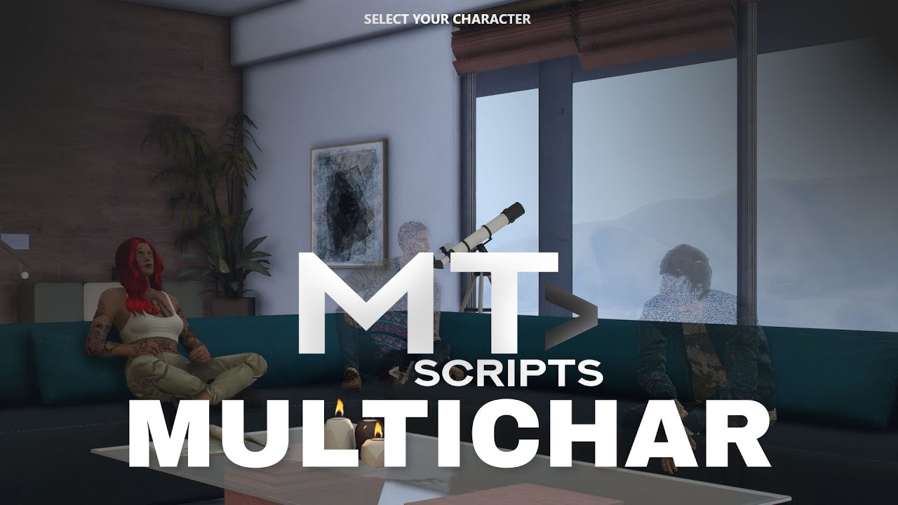 MT Multicharacter 2.0 | Minimalistic FiveM Multi character script