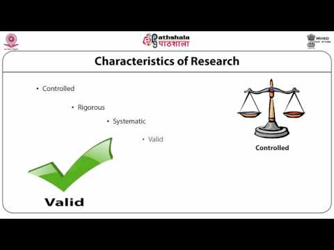 Meaning and objectives of Research (ANT)