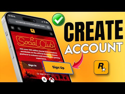 How to Create an Account on Rockstar Games Social Club Using your iPhone