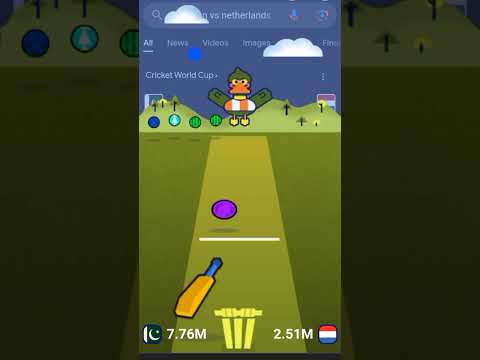 google mini cup cricket game for world cup 2023 part 2!