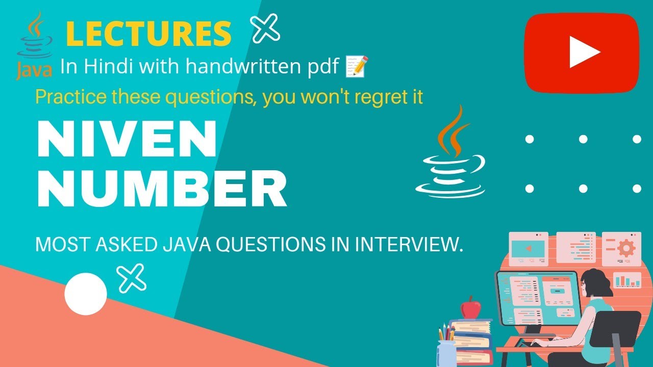 📌NIVEN OR HARSHAD NUMBER (JAVA) || HOW TO SOLVE NIVEN NUMBER PROGRAM USING DIGIT EXTRACTION.