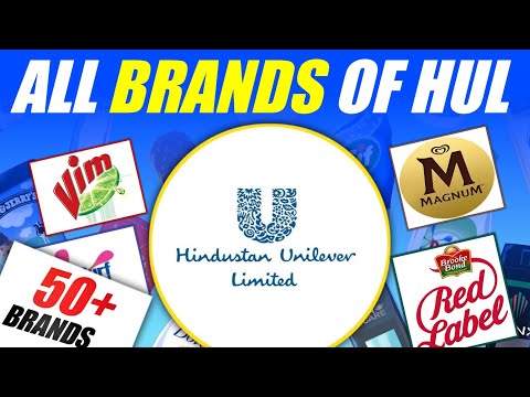 ALL BRANDS OF HINDUSTAN UNILEVER LIMITED ( HUL ) | 50+ Brands Of HUL | HUL'S ALL BRANDS