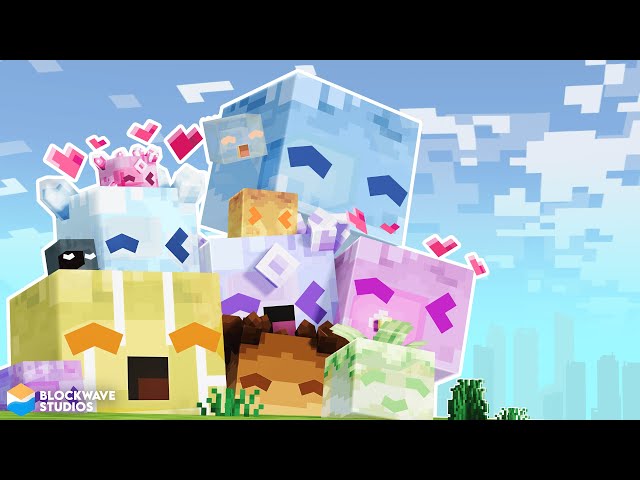 12 | Cute Slime Pets Models Minecraft Texture Pack