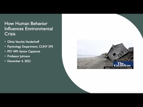 Psychology Capstone Showcase - Olivia Vecchia Vanderhoff