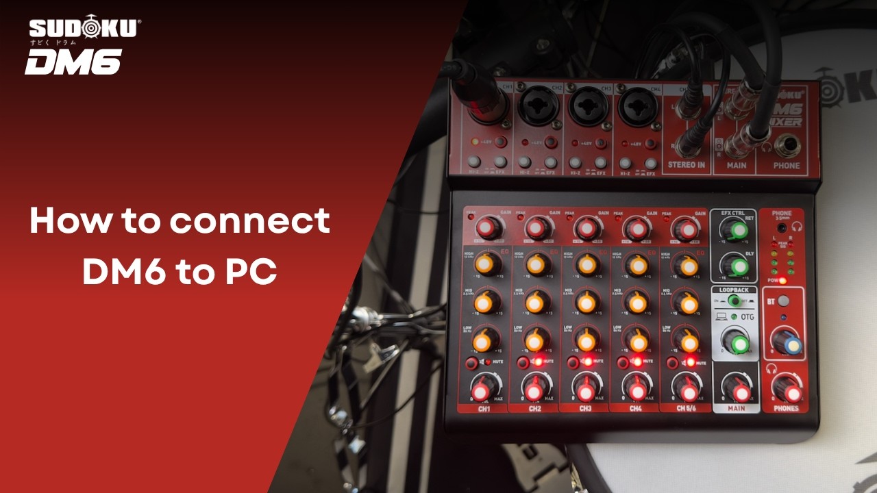 Sudoku DM6 | How to connect to PC using OTG