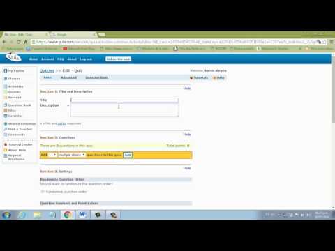 quia tutorial