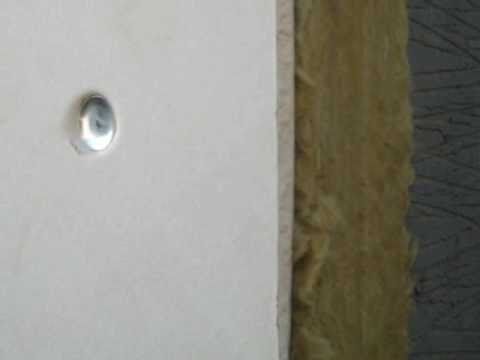 FIXING INSULATED PLASTERBOARD