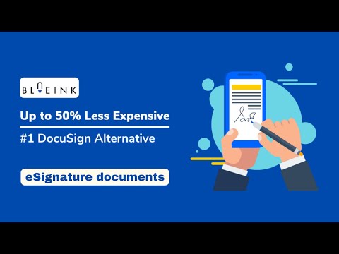#1 DocuSign Alternative | How To eSignature a Documents