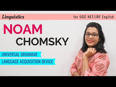 Noam Chomsky's Language Theory: Best explanation you will ever hear (UGC NET English)
