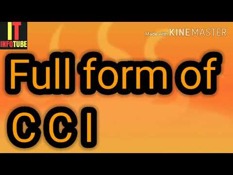 Full form of CCI | what is cci