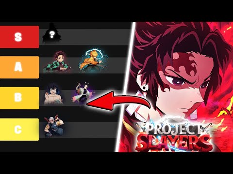 [PROJECT SLAYERS] The OFFICIAL Project Slayers BREATHING Tier List..