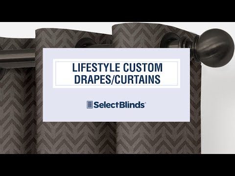 Lifestyle Custom Drapes/Curtains from SelectBlinds.com