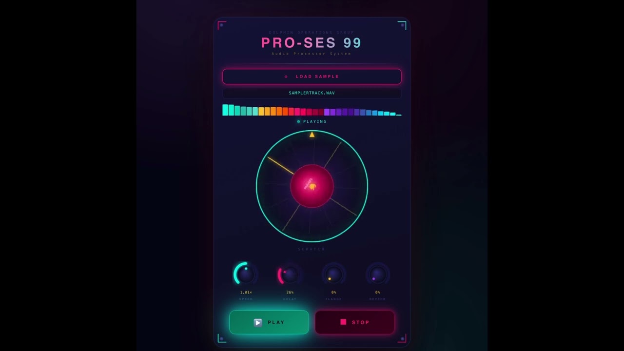 PRO-SES 99 Browser Based Effects Processor