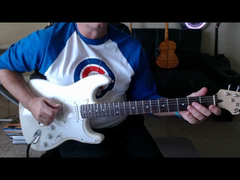 Basic 12 Bar Blues Key of E Guitar Tab Preview