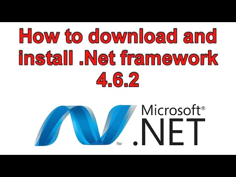 How to download and install .Net framework 4.6.2