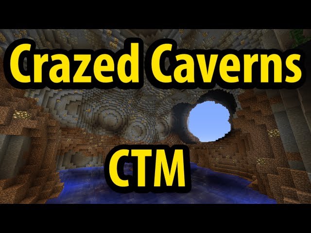 Crazed Caverns- CTM Minecraft Map