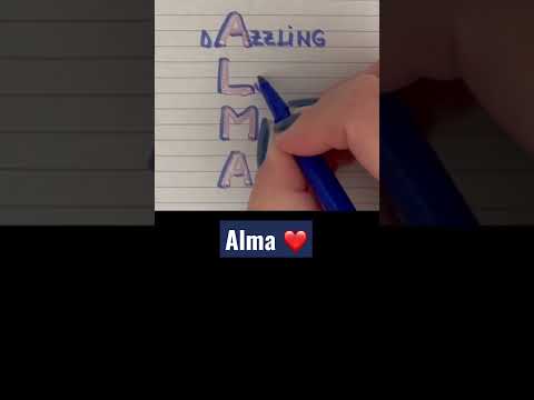Meaning of the name ALMA #meaning #name #alma