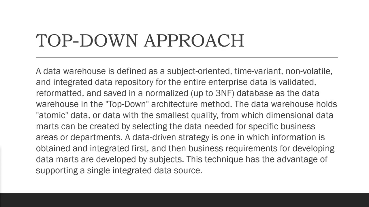 Introduction to Data Warehouse (Basic Concepts, Modelling, Design, Usage and Implementation).