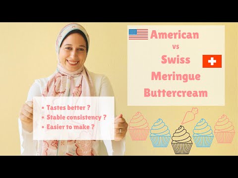 AMERICAN BUTTERCREAM Frosting VS SWISS MERINGUE BUTTERCREAM Frosting | Which One Is The Best?