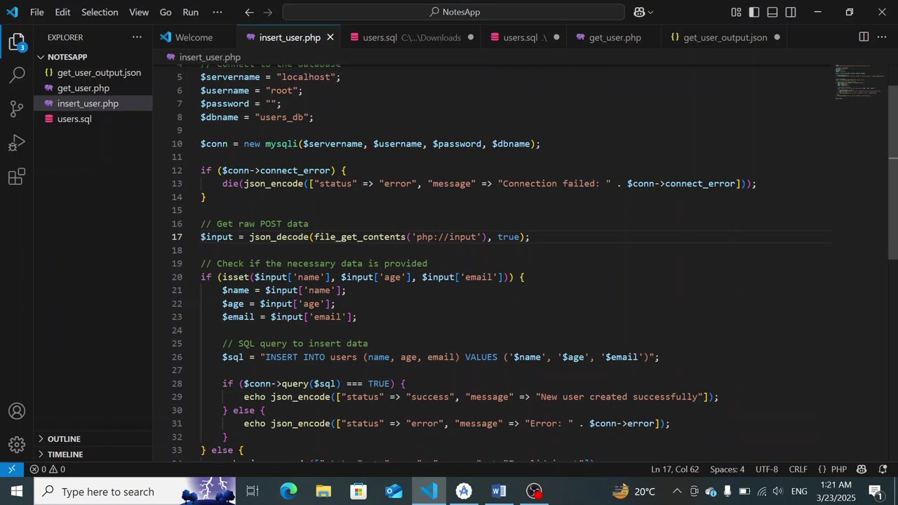 Part 1: Setup API & Database using XAMPP | Notes App with Retrofit