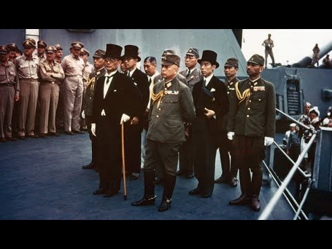 Japanese Sign Final Surrender in 1945