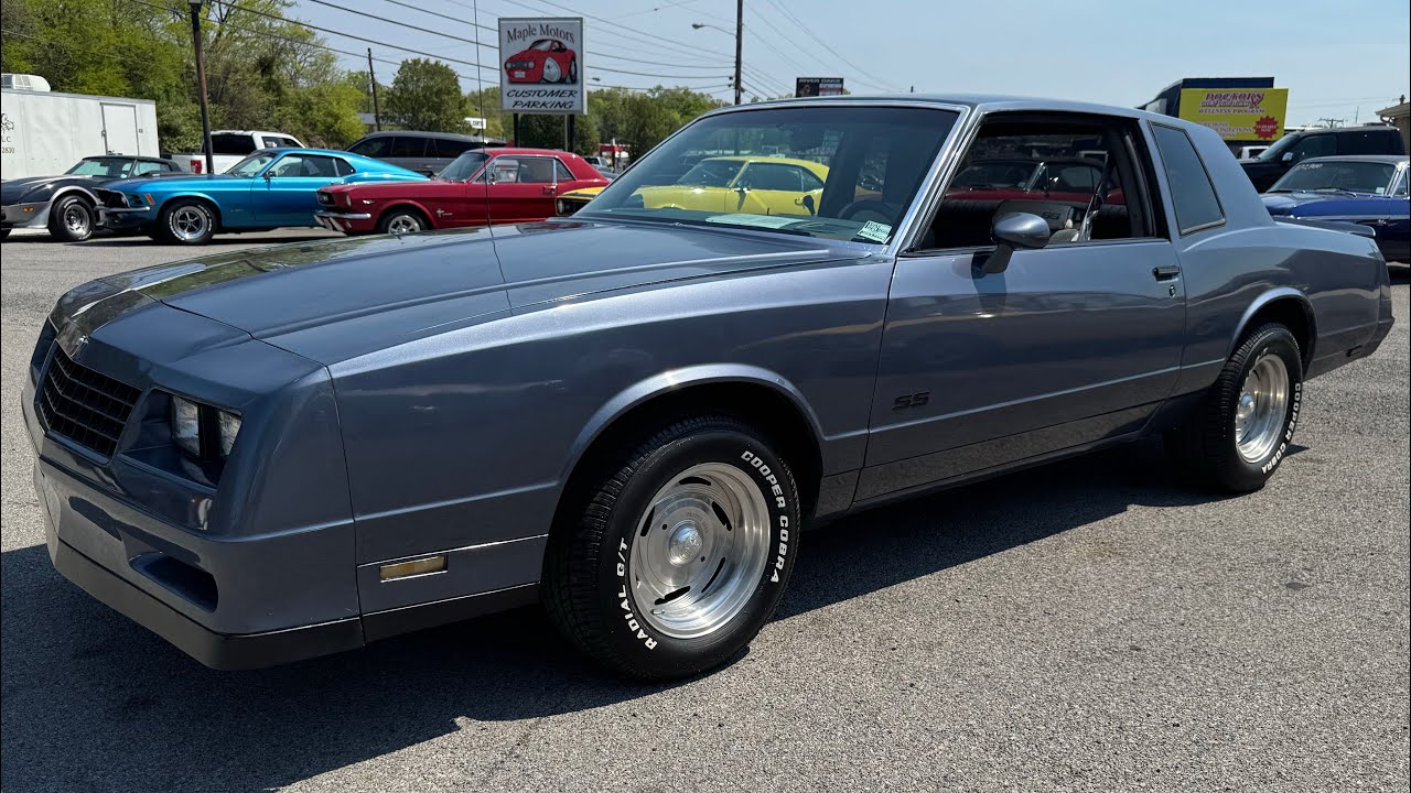 TEST DRIVE 1984 Chevrolet Monte Carlo SS SOLD $15,900 Maple Motors #3493