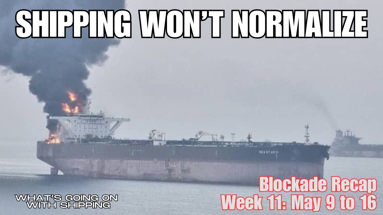 Hormuz is all Blocked Up with Ships - Week 11 | Iran and US Blockade Update