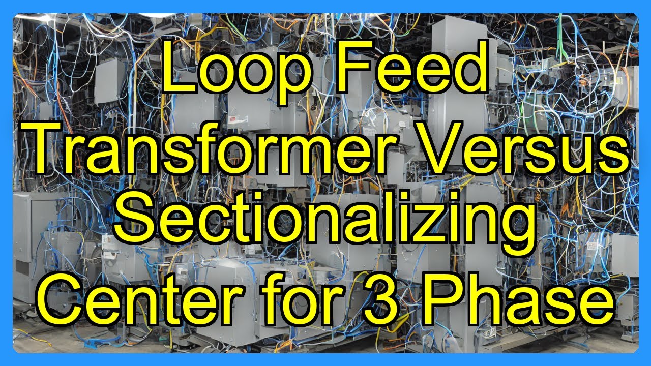 Loop Feed Transformer Versus Sectionalizing Center for 3 Phase