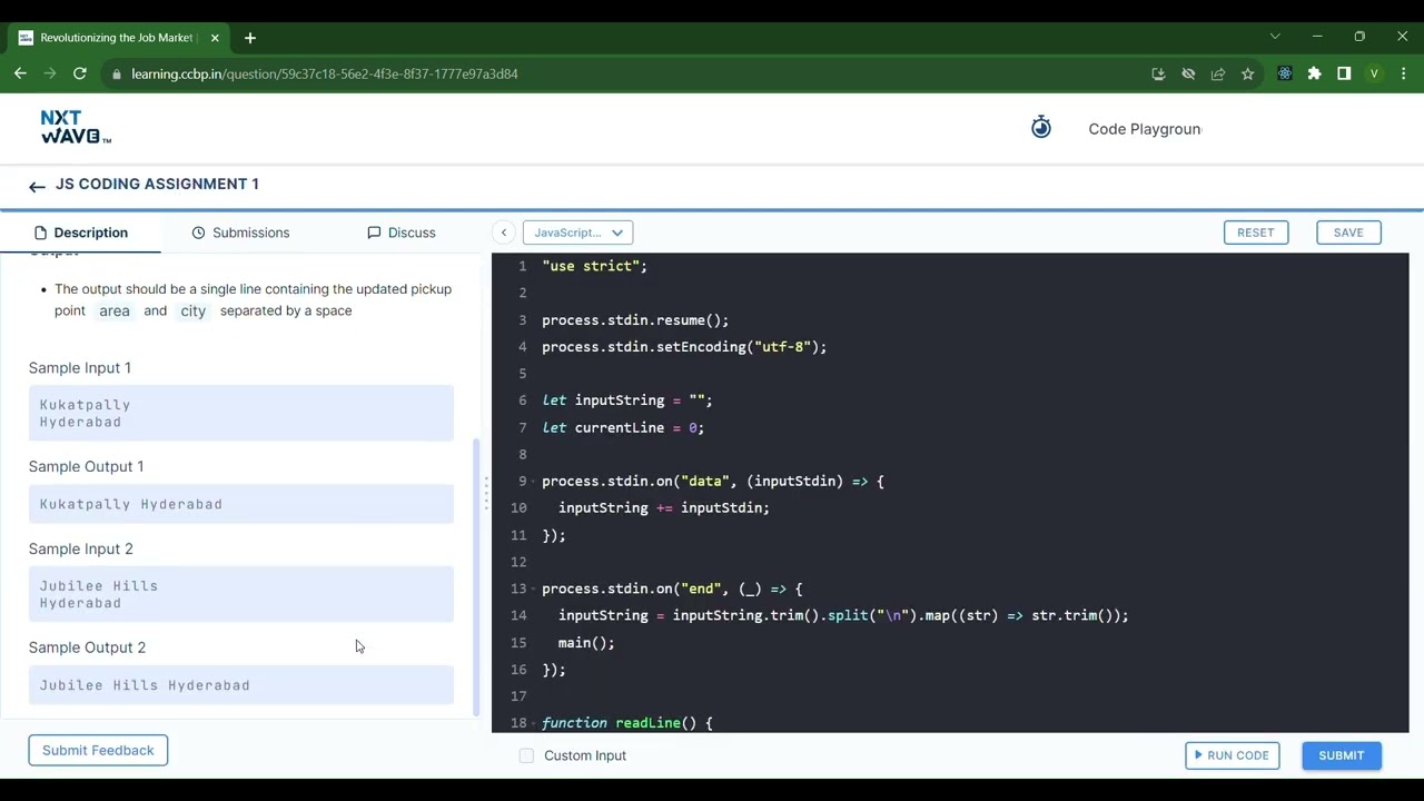 JS Coding Assignment 1 | Assignments | JavaScript Essentials | NxtWave | ccbp 4.o