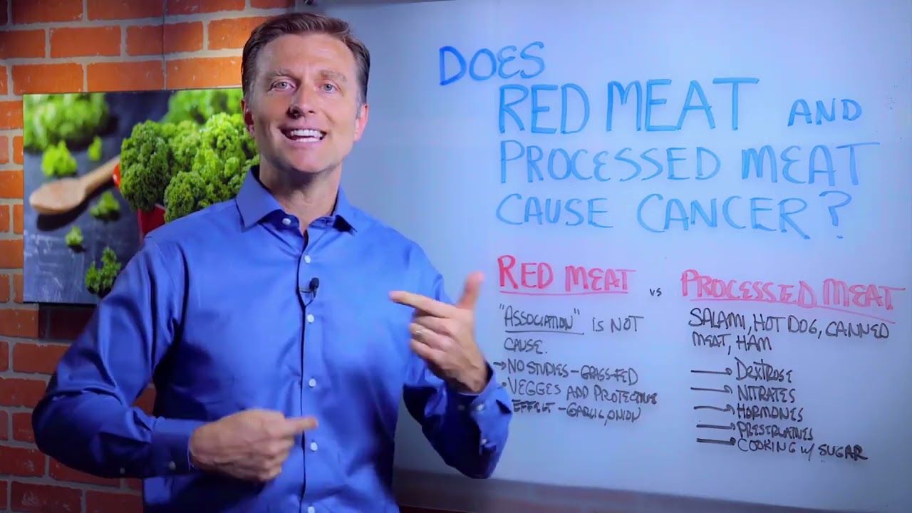 Red Meat vs Processed Meat – Does Meat Causes Cancer? – Dr. Berg