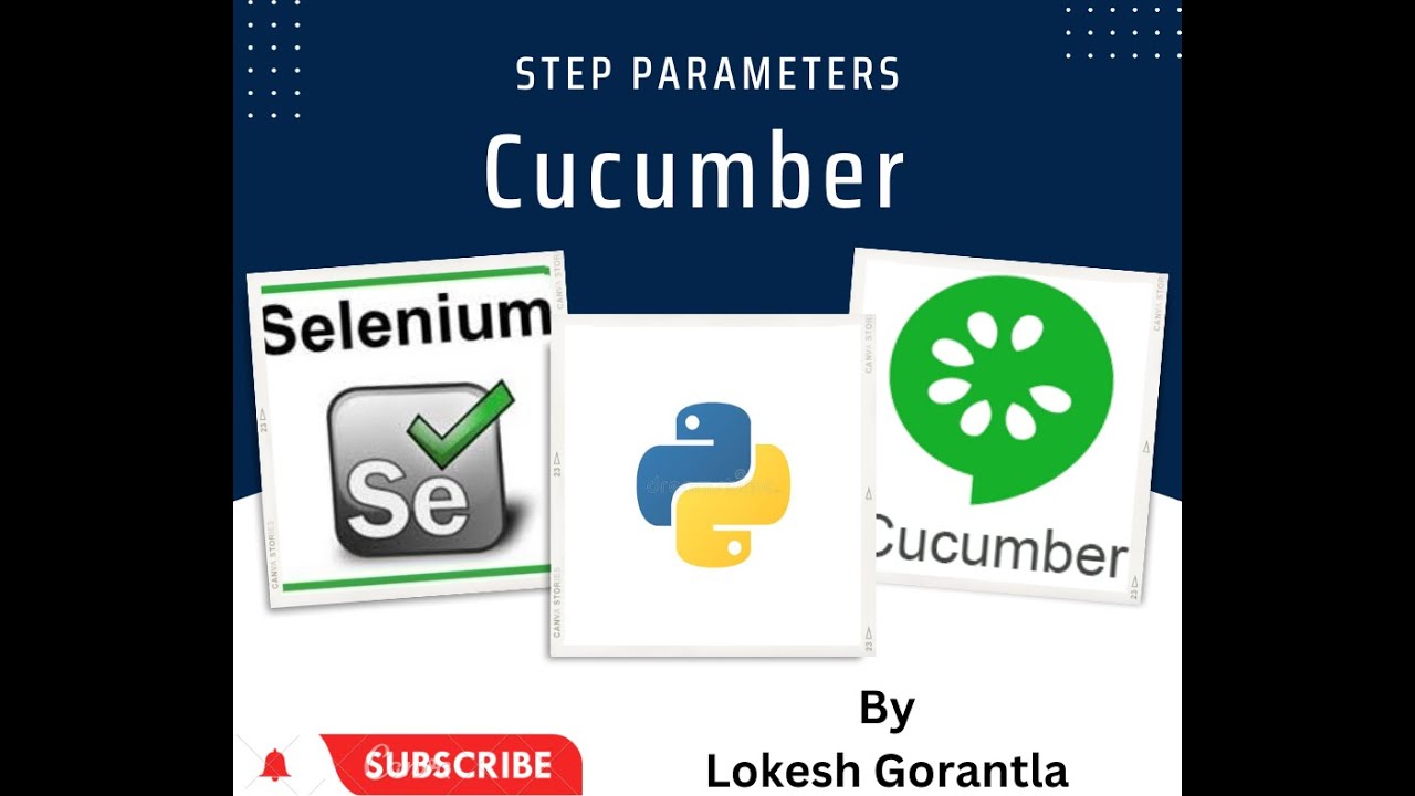 Part 4: Step Parameters in Selenium Python | Behave(BDD)