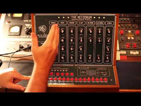 Reco-Synth Recodrum - Analog Drum Machine - Ultra Rare | Reverb