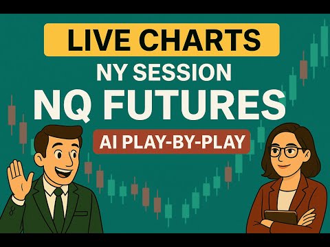 NY Session: NQ Futures Live Stream | Nasdaq 100 Trading | Market Structure (06-17-25)