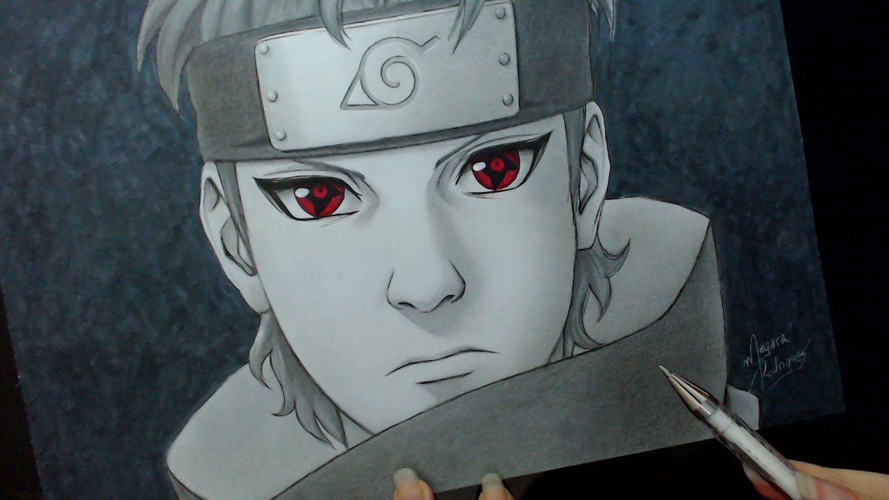 Speed Drawing - Uchiha Shisui (Naruto)