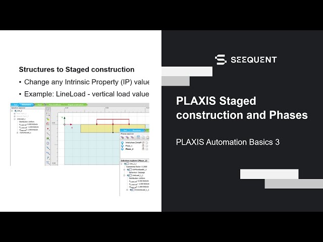 Understanding PLAXIS Automation: Staged Construction and Phases | Galaxy.ai