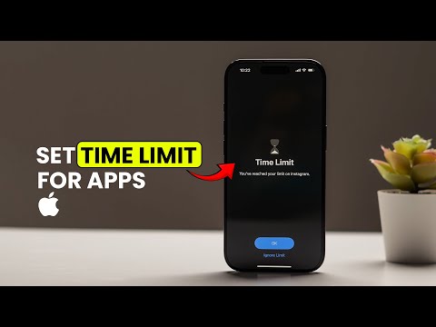 How To Set Time Limit For Apps on iPhone?