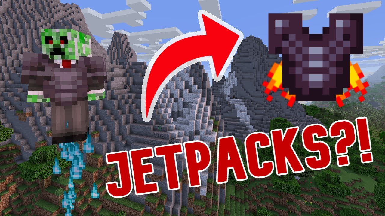 Jetpacks in Minecraft! | Data Pack