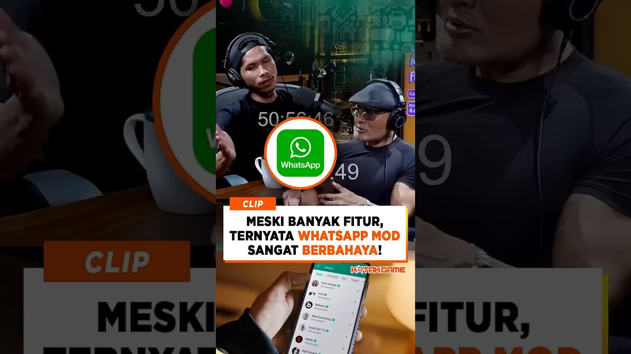 WhatsApp Mod Ternyata Bahaya! 😱#kotakgame #whatsappmod