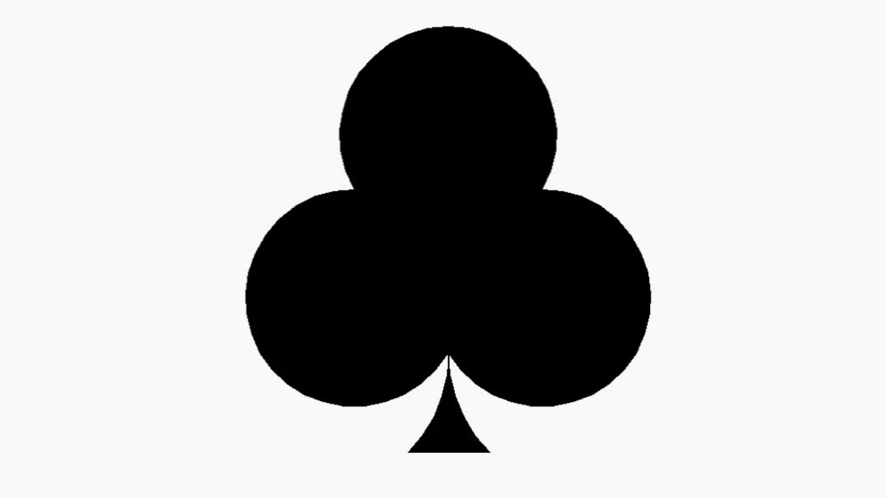 Basic Python Turtle Code: Ace of Clubs