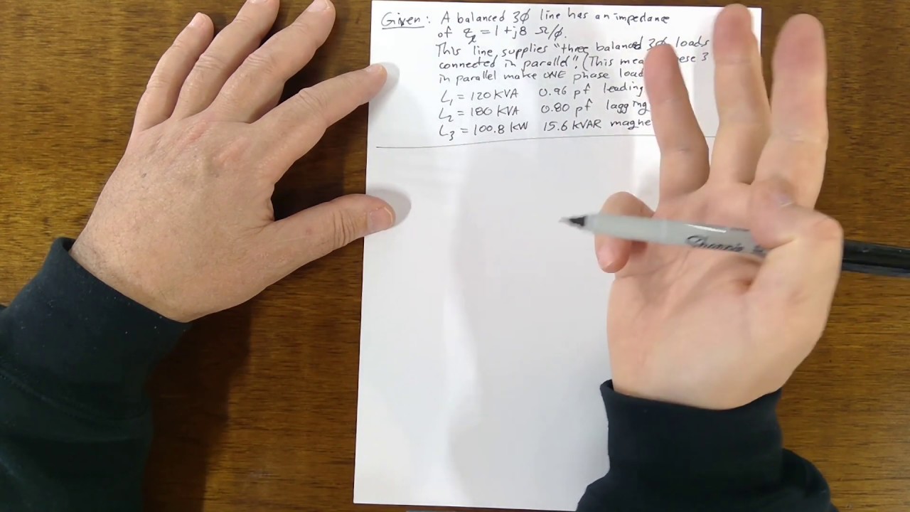 Chapter 11 problem 6 - 3 Phase power example 3