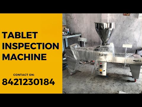 Tablet Inspection Machine at Best Price in India