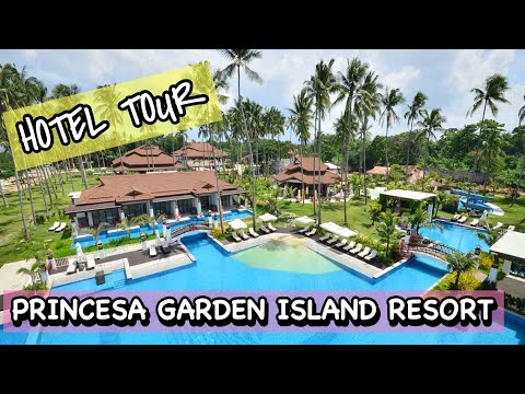 PRINCESA GARDEN ISLAND RESORT AND SPA, HOTEL TOUR | PHILIPPINES TRAVEL VLOG
