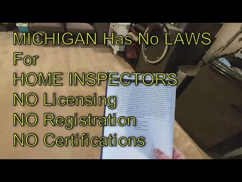 🚩 Michigan HAS NO LAWS FOR HOME INSPECTORS -Inspector vs Inspector#foundation#home#law#michiganhomes