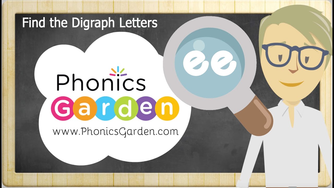 ee | Digraph | Find the Letter | Phonics Garden