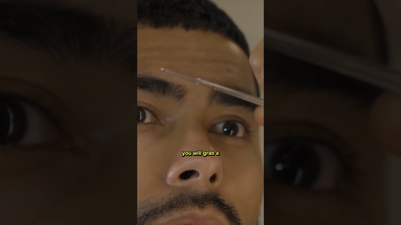 How To Shape Your Eyebrows (FULL guide for men)